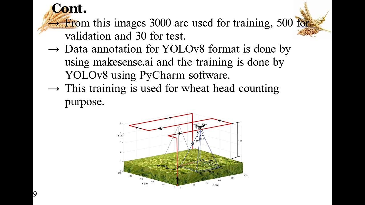 Ideathon Winner 2024: Smart Wheat Yield Estimation Systems Using AI Powered Quadcopters