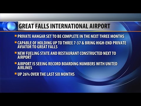 Great Falls International Airport constructing new hangar