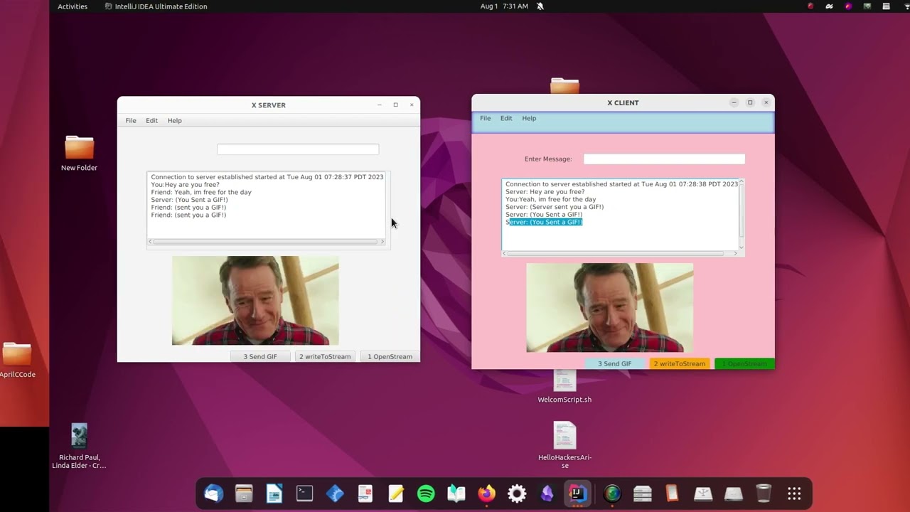JavaFX Chat Messenger App Code Explained | Java programming