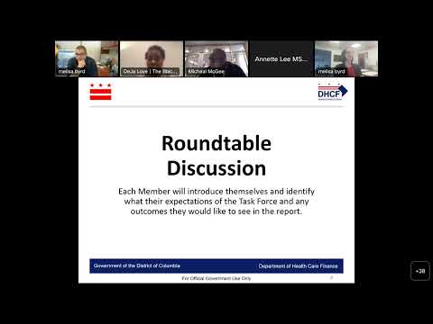 Perinatal Mental Health Task Force January Recording