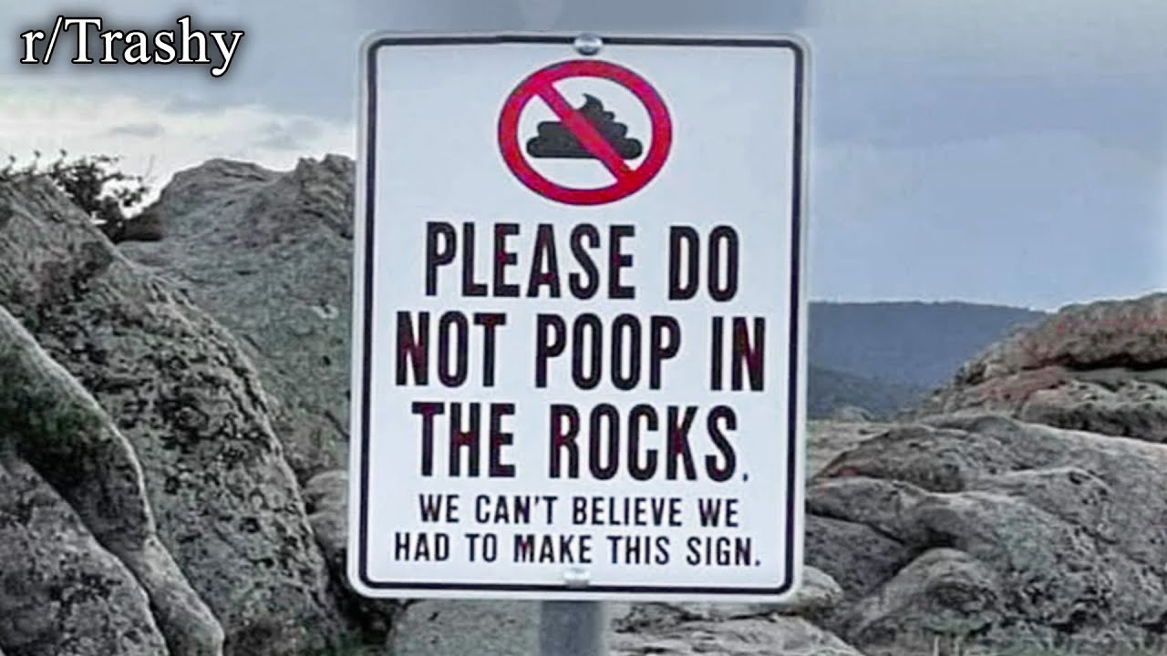 r/Trashy | please do not poop