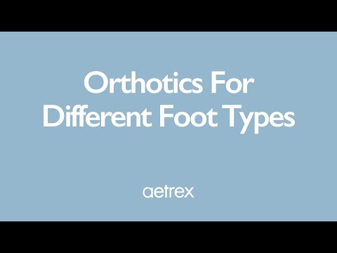 Aetrex Foot Scanner: Orthotic Configurations