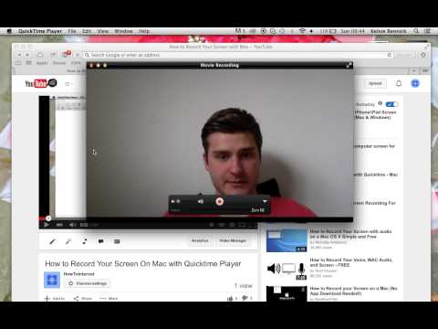 How To Record Yourself with Built In Webcam on Macbook