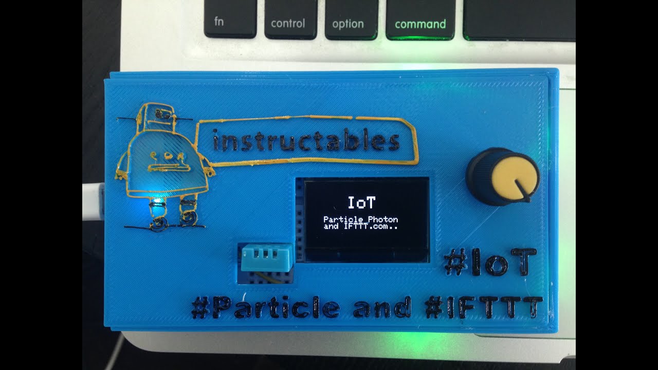 IoT Command Center using Particle Photon and IFTTT.com