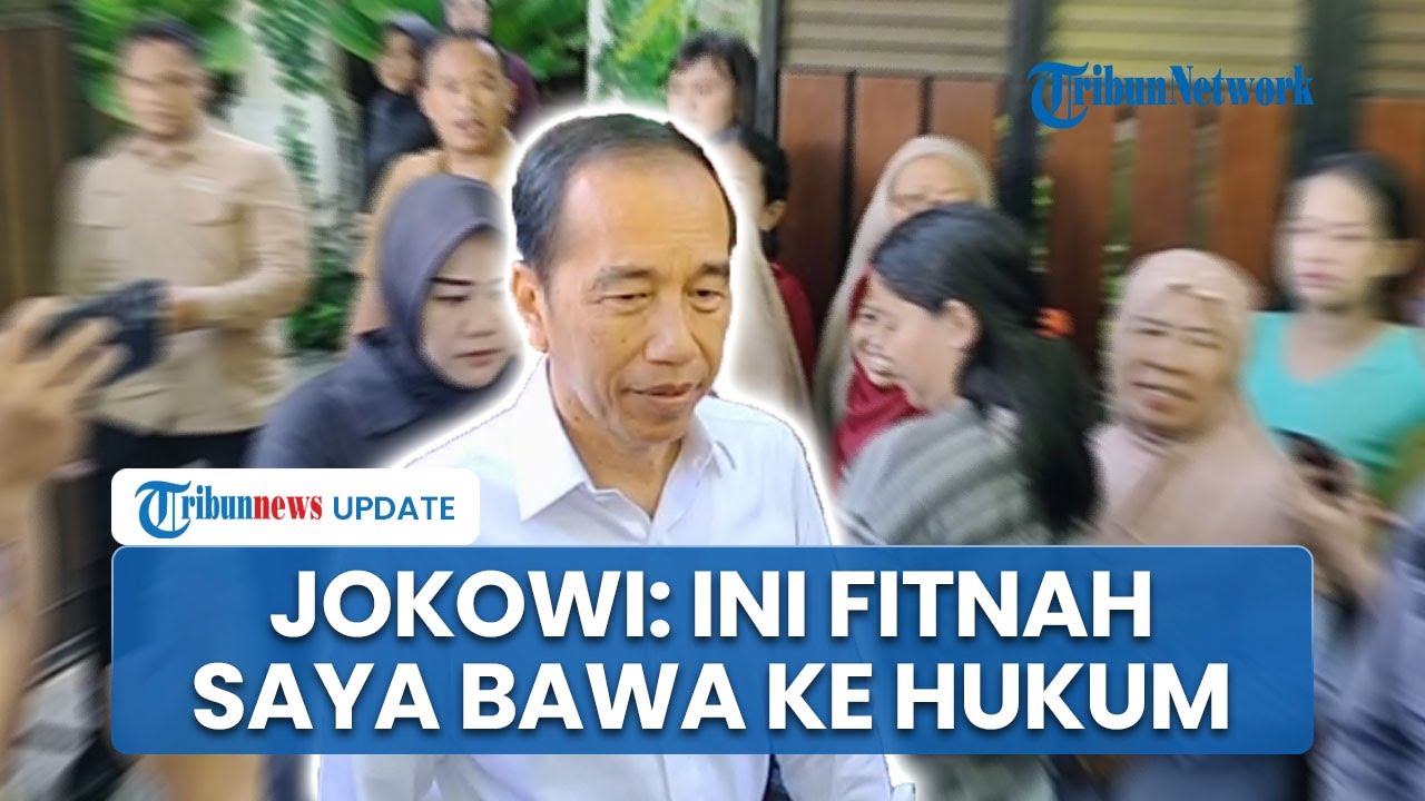 Jokowi Bakal Tempuh Jalur Hukum Buntut Tuduhan Ijazah Palsu, Rumah Sampai Digeruduk Massa Aksi ...