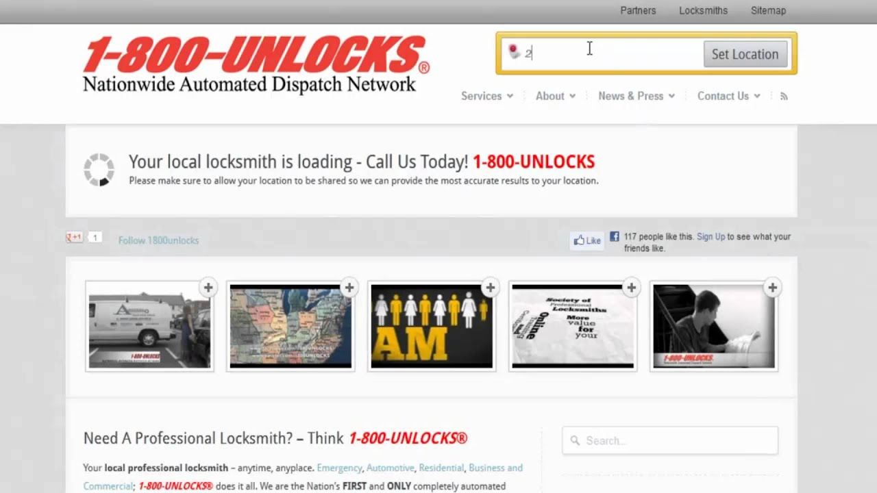 Local Locksmith, 1800UNLOCKS helps you find a local locksmith, find a locksmit near you
