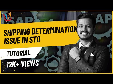 Shipping Determination issue in STO - Not possible to determine shipping data for material #STO #MM