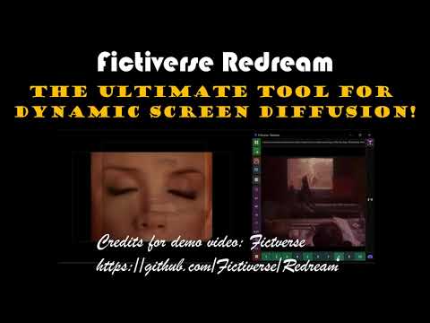 Fictiverse Redream: The Ultimate Tool for Realtime Stable Diffusion!