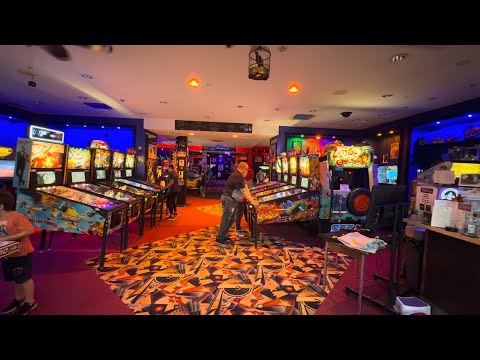 Back To The Arcade (Allentown, PA), nostalgic 4K retro arcade walkthrough, April 2024