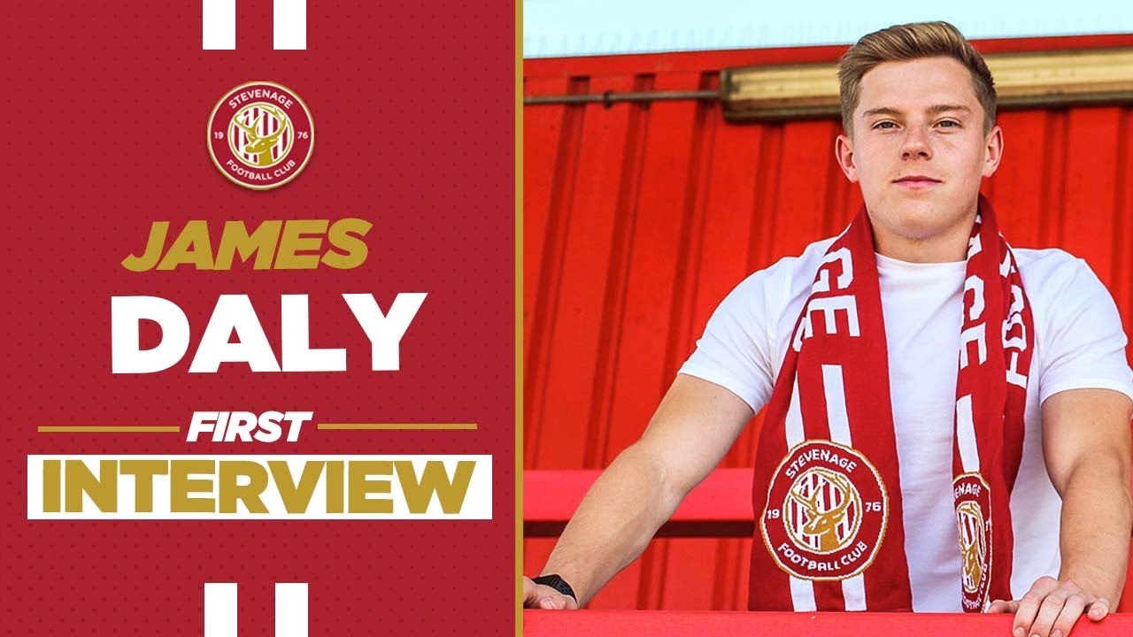 James Daly Signs for Stevenage | First Interview