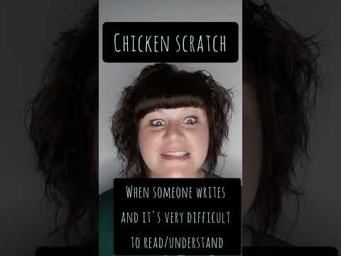 Answer Time: Chicken Scratch