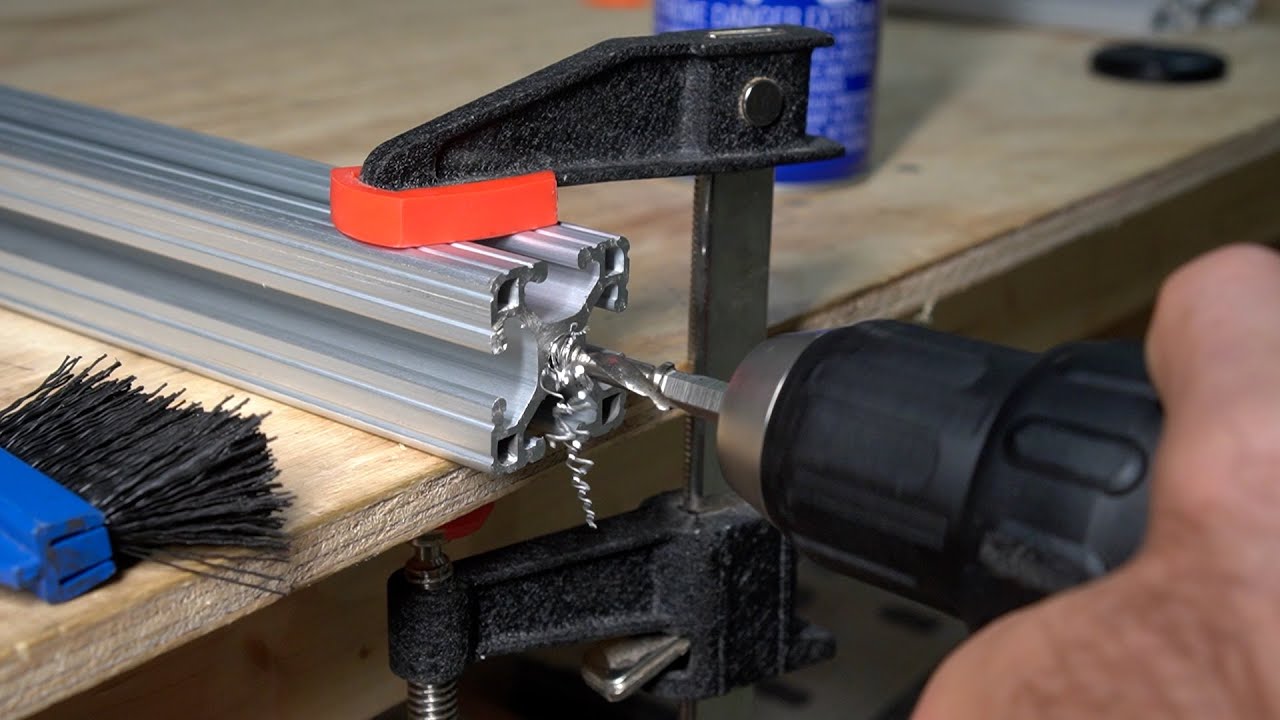 How To Tap 80/20 Aluminum for End Fasteners
