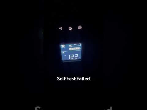 APC UPS Failed Self Test (Bad Battery)