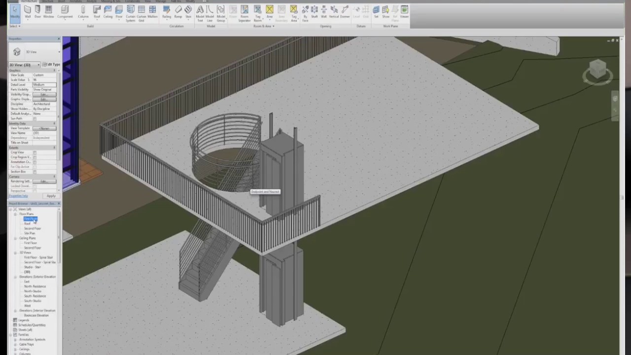 Tutorial Autodesk Revit 2017 Tutorial Modeling Creating an Elevator