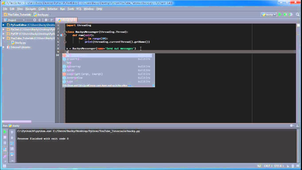 Python Programming Tutorial - 34 - threading
