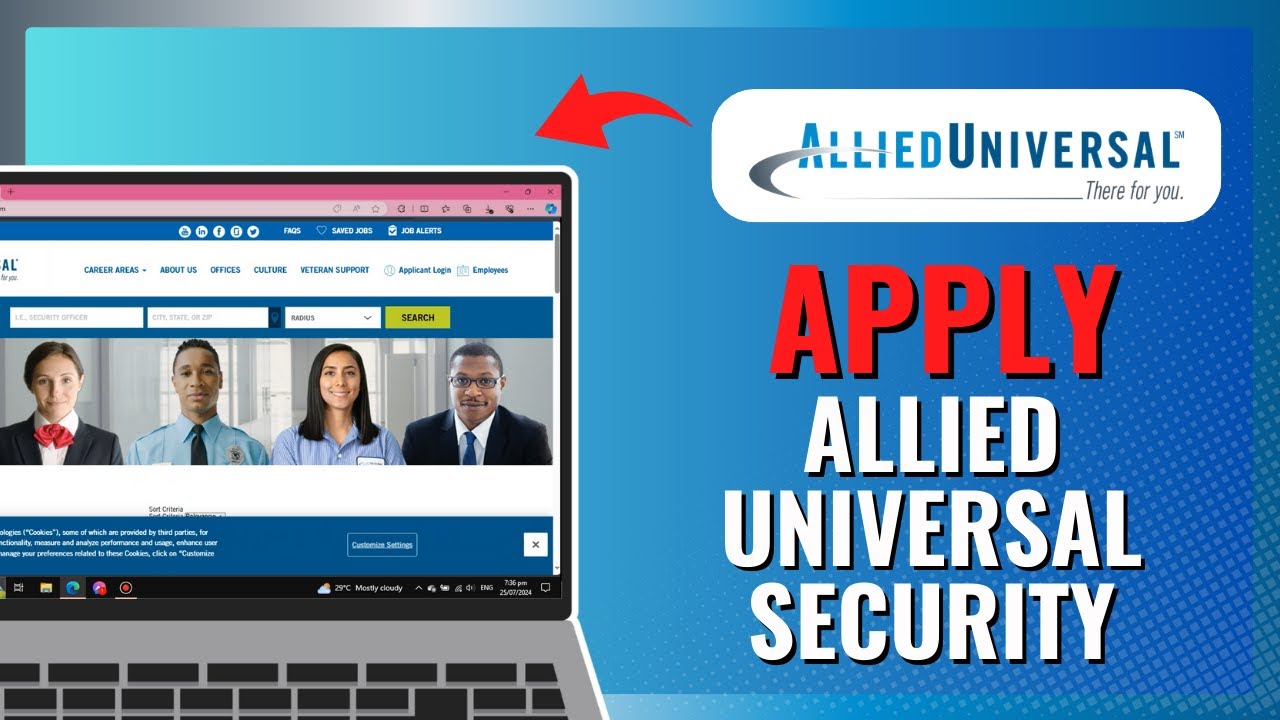 How to APPLY for ALLIED UNIVERSAL SECURITY 2024!
