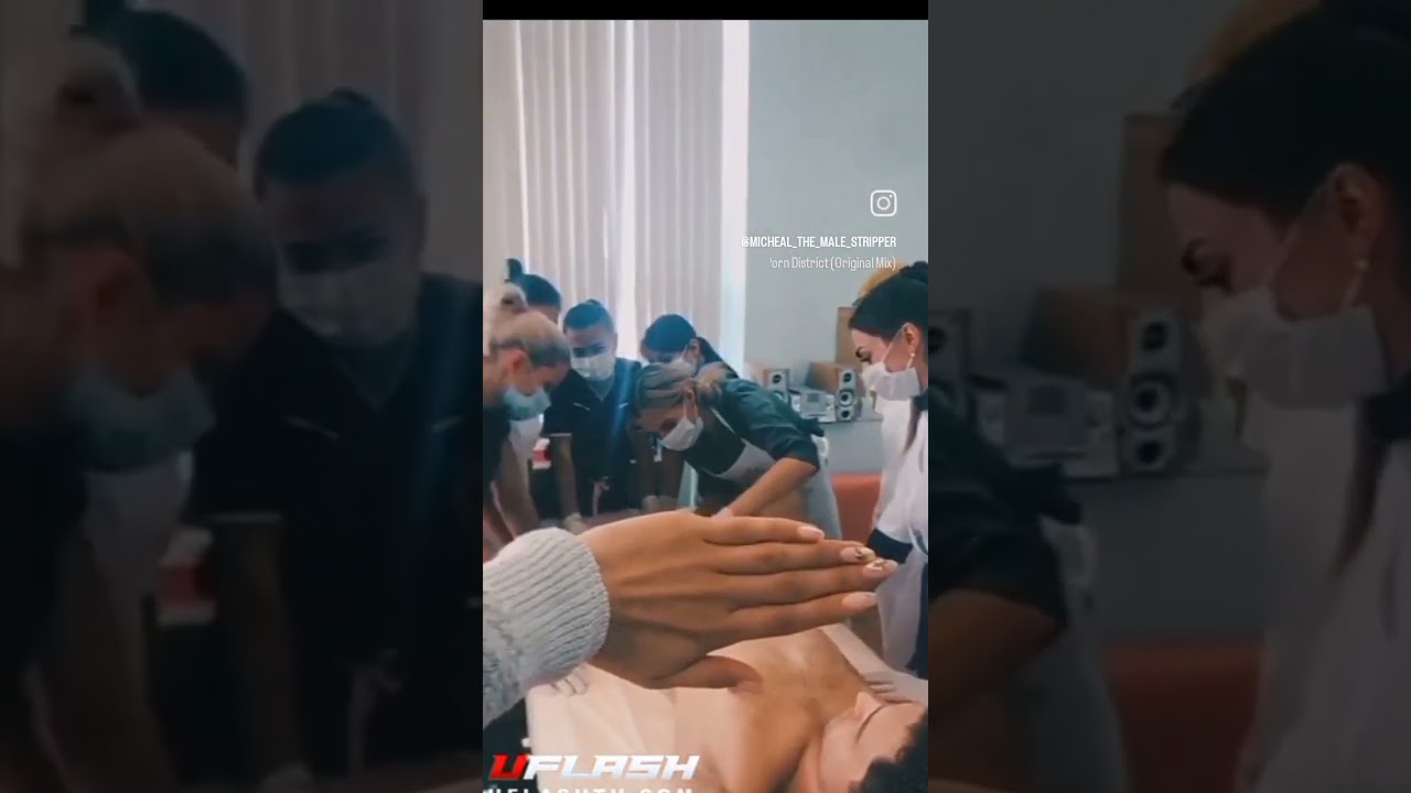 females examination on naked male body private parts