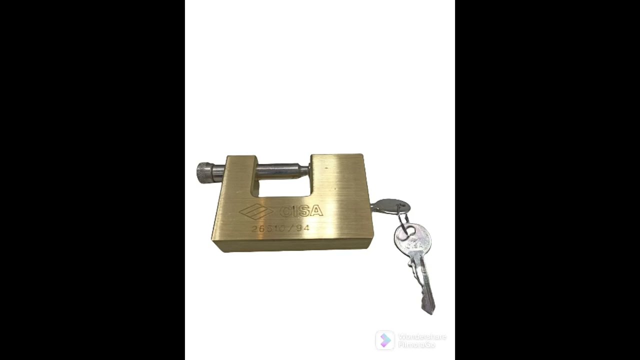 Candado Cisa Antizalla de 94mm