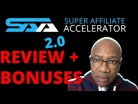 Super Affiliate Accelerator Review (SAA 2.0) From Jacob Caris & INSANE BONUSES