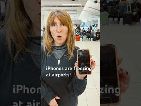 LIVE from London Gatwick Airport - iPhones freezing nightmare: Breaking Story!