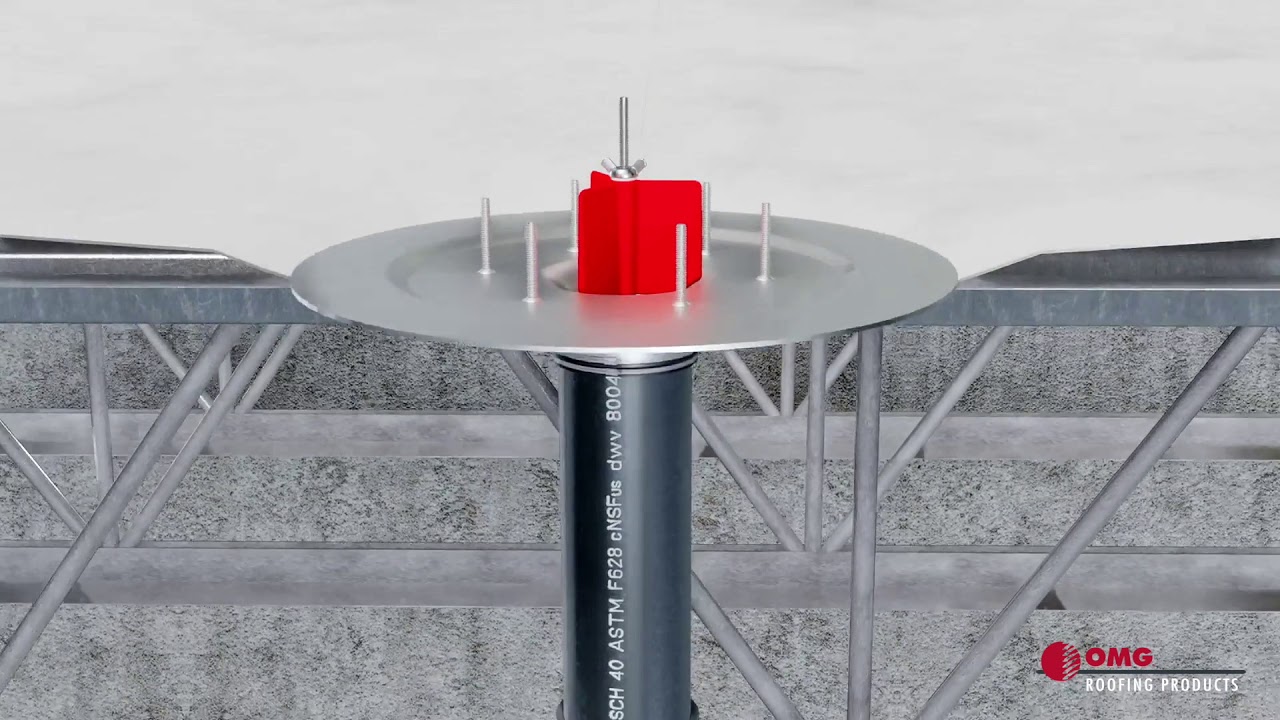 SpeedTite Roof Drain Installation - OMG Roofing Products