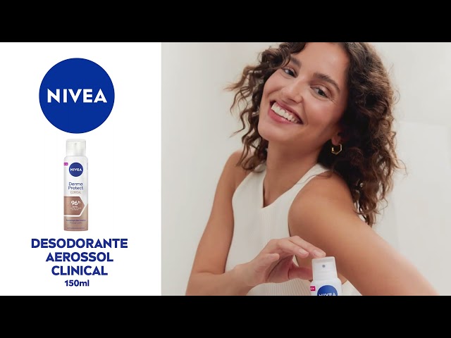 NIVEA Desodorante Antitranspirante Aerossol Derma Protect Clinical ...