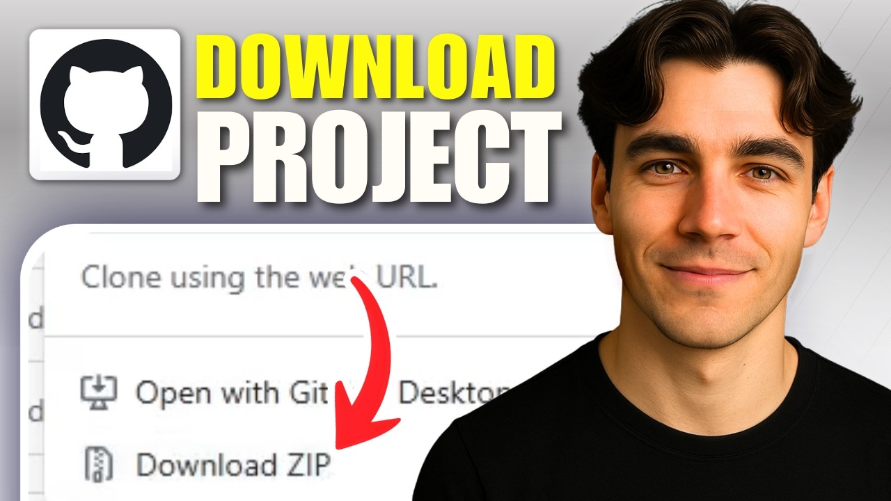 How to Use GitHub on a Computer and Download GitHub Project Zip Files (Tutorial 2026)