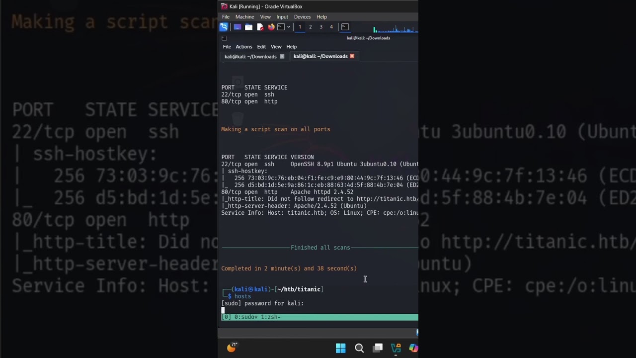 Titanic - HackTheBox - Git Vulnerability