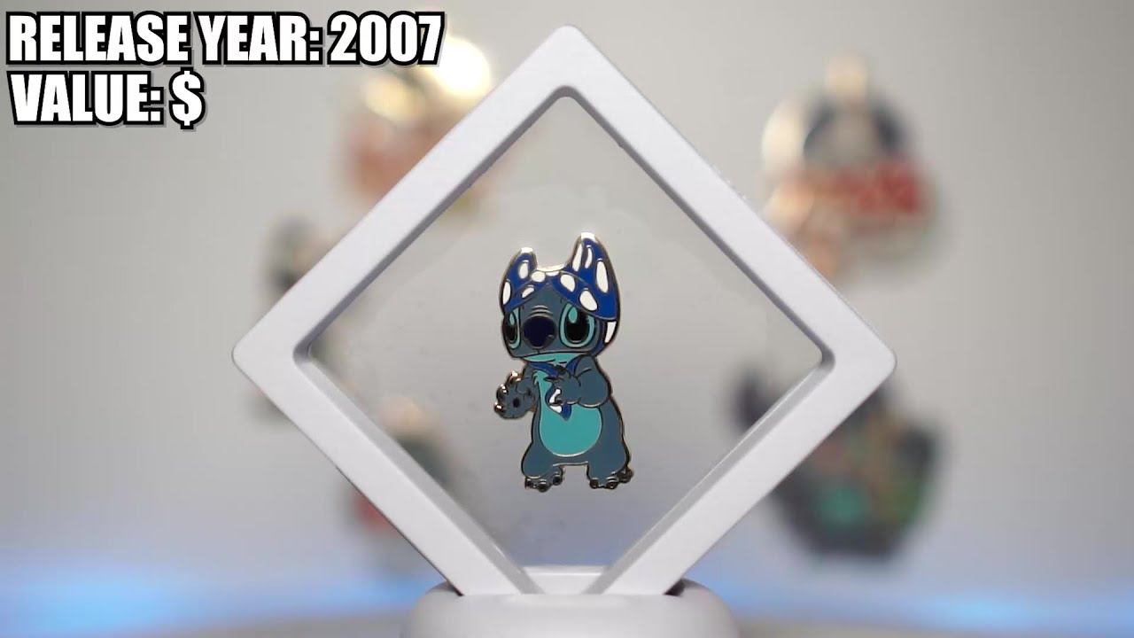 Disney Pin #27979 Stitch with Bikini Top on Head