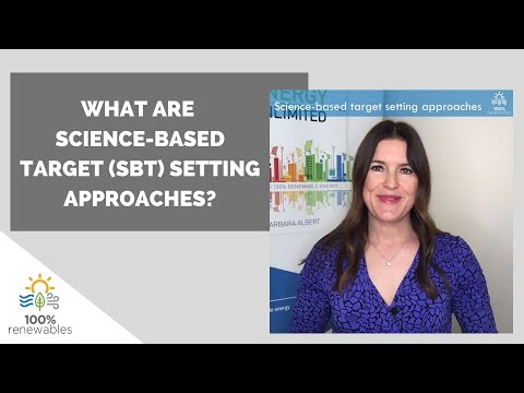 What are the science-based target (SBT) setting approaches?