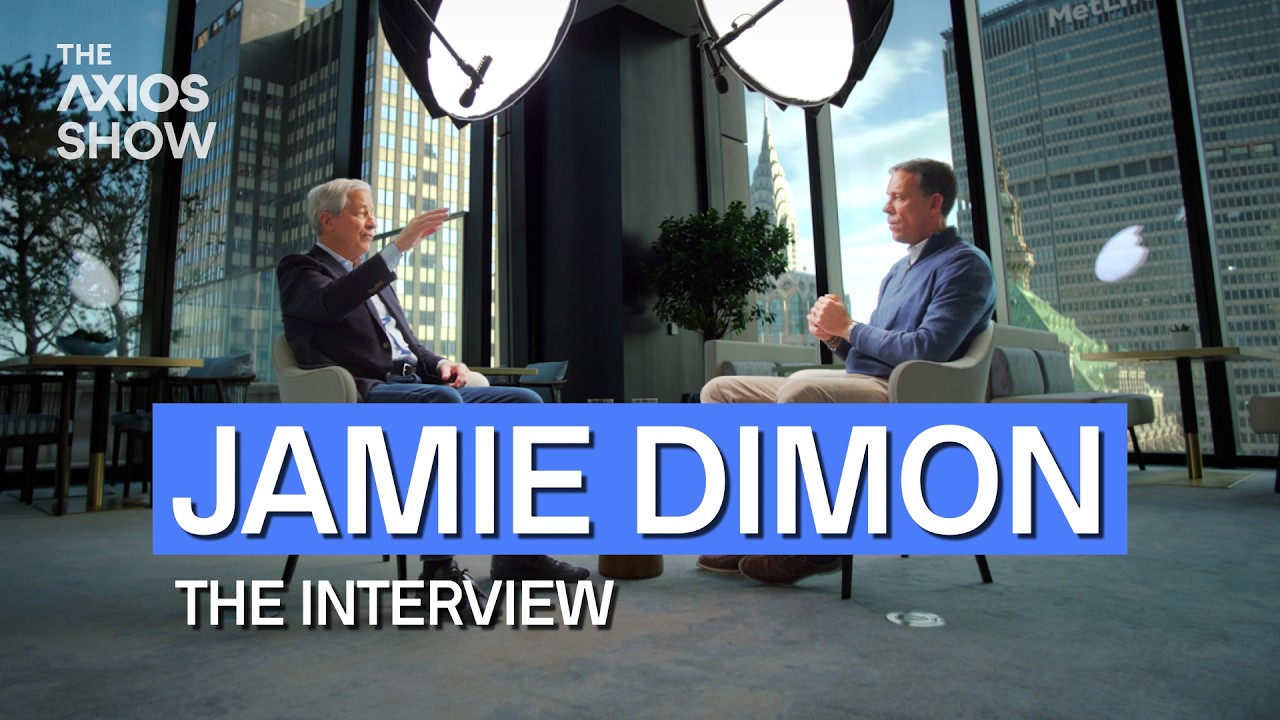 Jamie Dimon on Trump, the war in Iran, and Epstein | The Axios Show