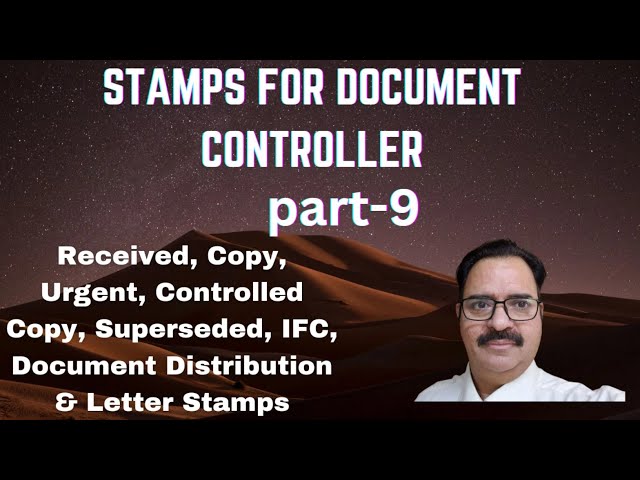 Understanding Document Control Stamps: Types and Their Uses | Galaxy.ai