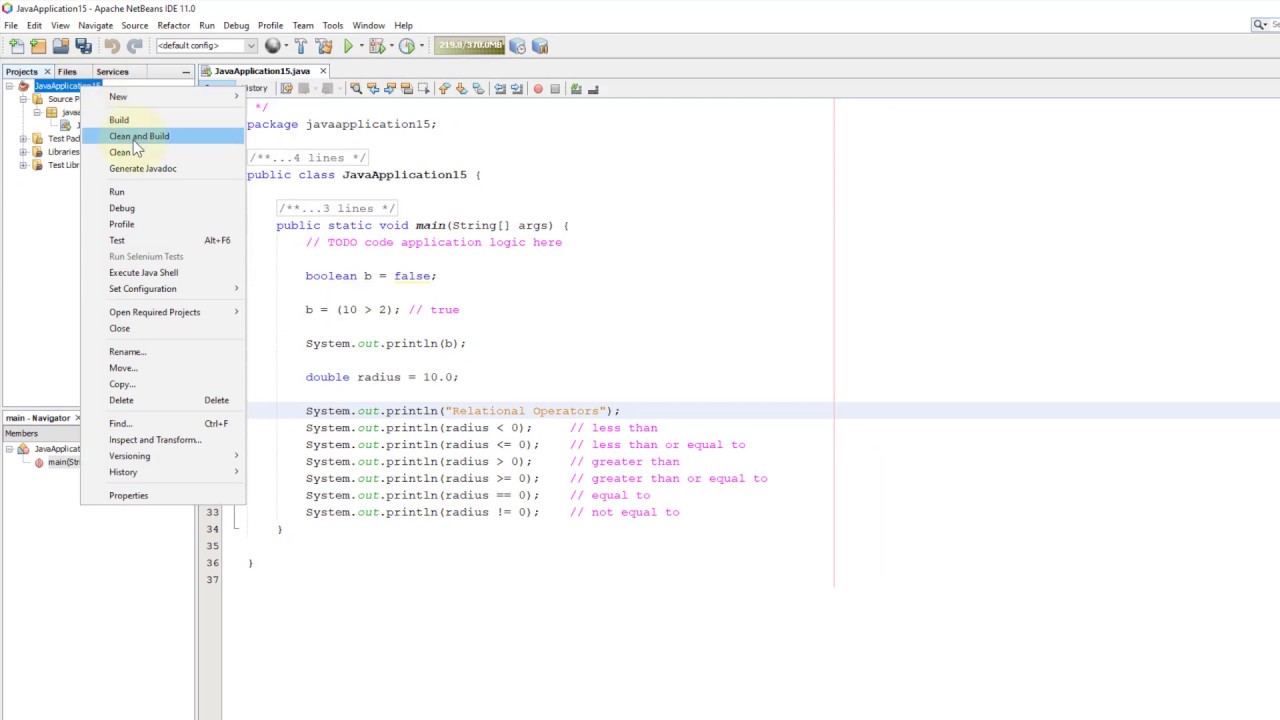 Java Tutorial 16 - Boolean Data Type and Relational Operators