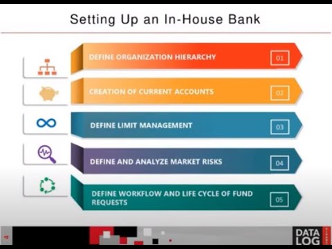 A TMS (Treasury Management System) integrated In House Bank for internal financing