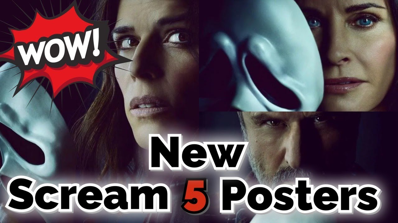 Scream 5 (2022) New OG 3 Posters