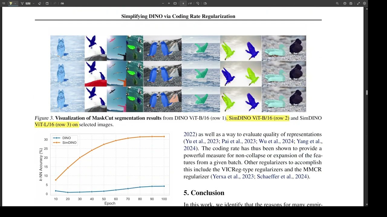 Simplifying DINO via Coding Rate Regularization