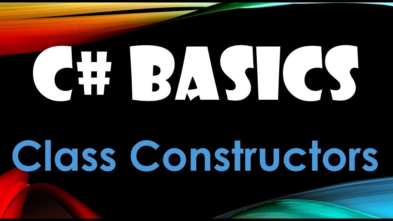 50. (C# Basics Beginner Tutorial) Class Constructors