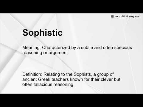 Sophistic Meaning