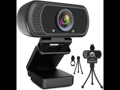 Webcam HD 1080p Web Camera, USB PC Computer Webcam with Microphone, Laptop Desktop Full HD Camera