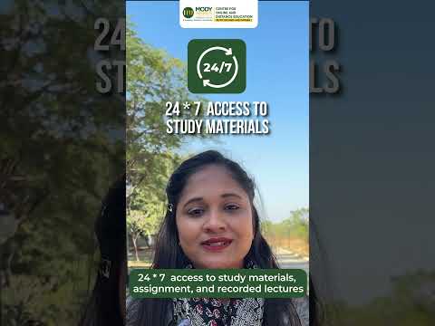 Unlock Your Future with Mody University's Online MBA | Admissions Open for 2025-2026