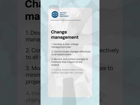 Change management