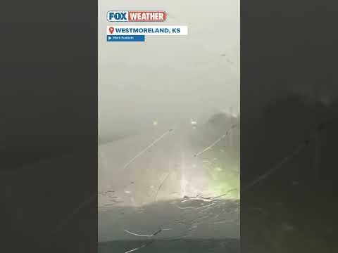Major Hail Pounds Storm Chaser In Kansas