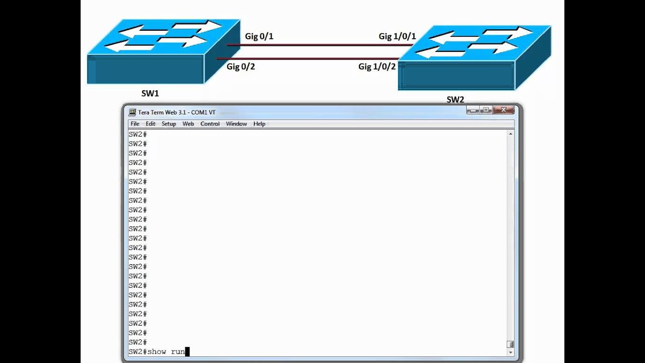 ICND1 - Video #11 - Ethernet Switch Configuration - Part 1 (Speed, Duplex, and MDIX)
