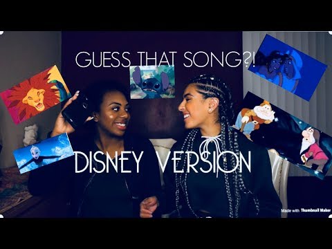 GUESS THAT SONG! (DISNEY VERSION) W @EHCRAMAMAMA | Bryana Jordyn