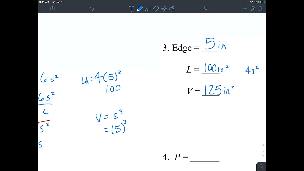 Unit 7 Test Review #1-4