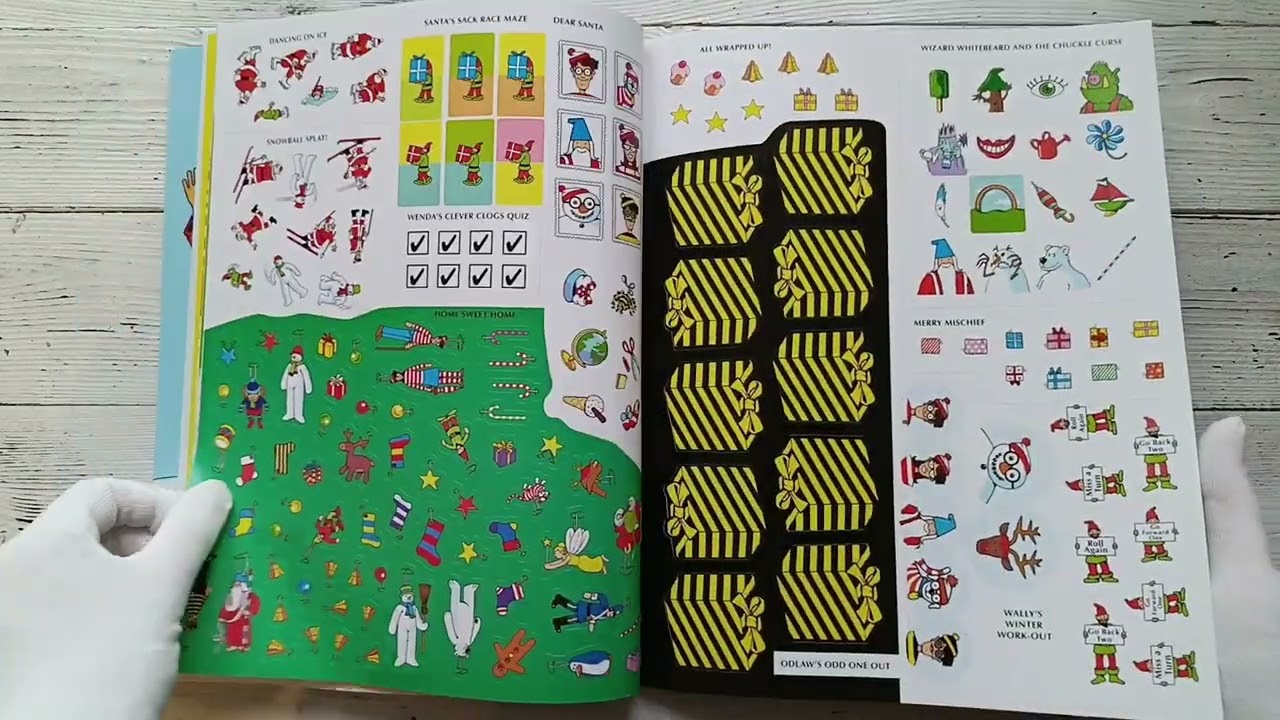 Обзор книги Where's Wally! Santa Spectacular