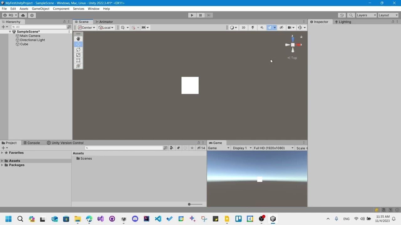 02 Exploring Unity Interface (Arabic)