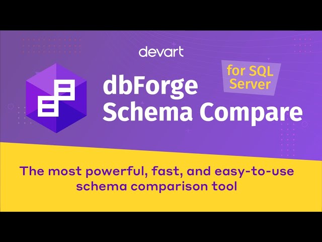 dbForge Schema Compare for SQL Server Pricing, Features & Reviews 2021 - Free Demo