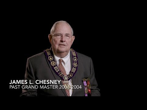 James L. Chesney, Past Grand Master Grand Lodge of Indiana - 2003-2004