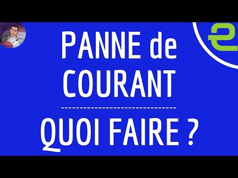 PANNE de courant ELECTRIQUE, comment prendre contact avec service Enedis pour coupure électricité